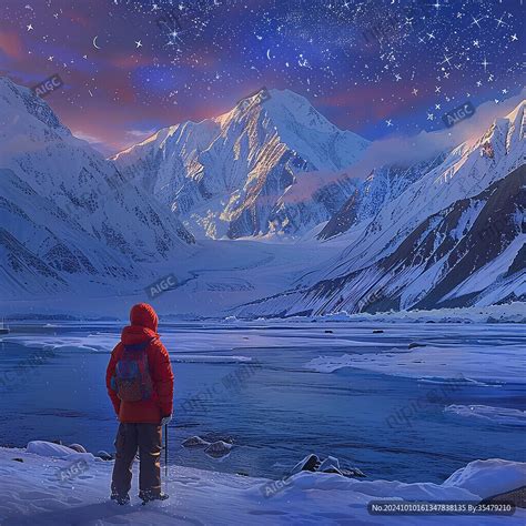Ai创作图极地插画宣传素材背景 星空下的少年 拍照星空立体画 星空山川设计 山水星空画 意境图片星月山川挂图 3d星空画 3d画星空 创意夜景合成 3d展画3d地贴星空 孤独背影插画 星月河