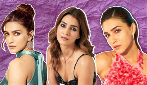 Kriti Sanons Makeup Lookbook Is A Rich Mix Of Minimalism With Glitz