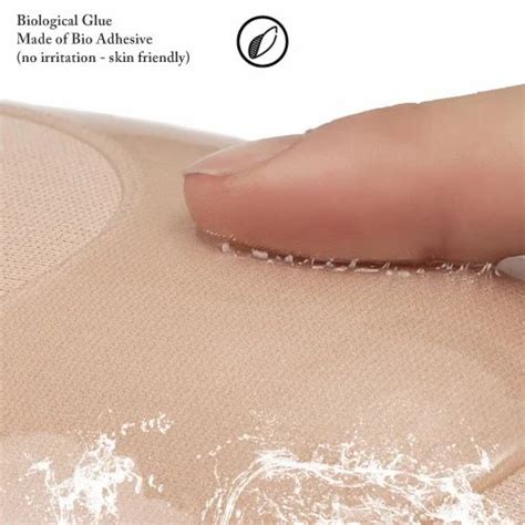 Lycra Spandex Mix T Shirt Round Shape Backless Adhesive Bra At Rs 379