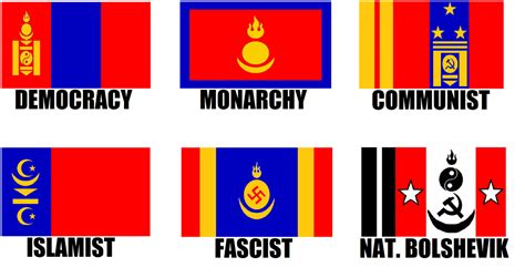Alternate Flags Of Mongolia By Wolfmoon25 On Deviantart