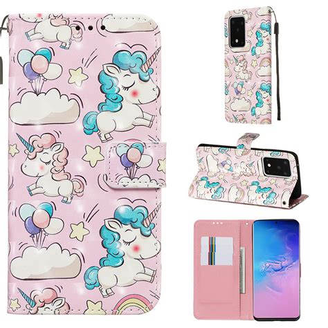 Dteck Case For Samsung Galaxy S20（62 Inch） Slim Folio Pu Leather