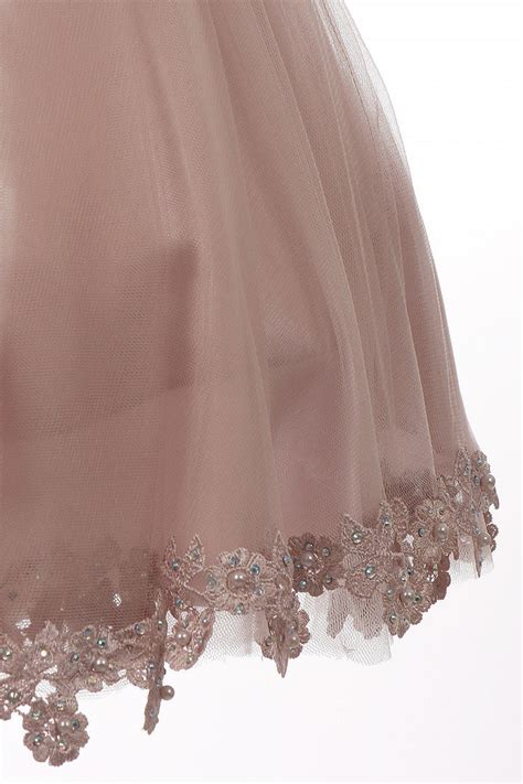Girls Short Illusion Halter Dress By Cinderella Couture 8500 Abc Fashion