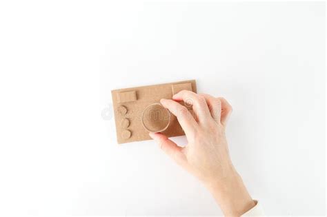 Diy Cardboard Camera Craft Step By Step Assembly Process Of Assembling