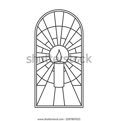 Glass Vector Outline Icon Vector Illustration Stock Vector Royalty