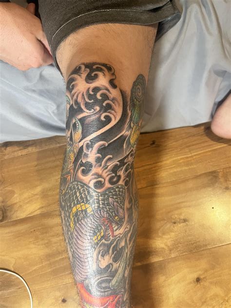 Leg Sleeve Progress Rirezumi