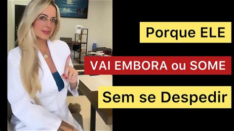 ELE Foi Embora E Nem Te Disse Adeus Porque ELE Deve Ter Sumido