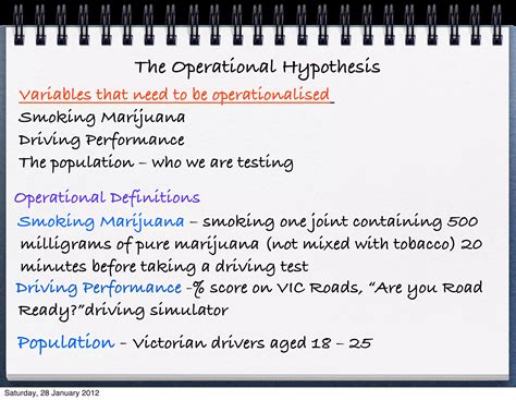 Research Methods Variables And Hypothesis Ppt