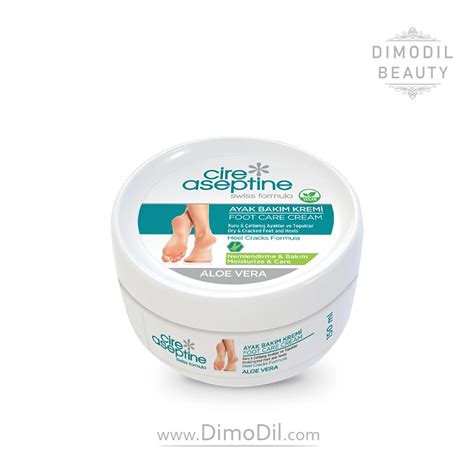کرم کاسه ای ترک پا آسپتین مدل Aloevera فروش ویژه 😍 دیمودیل