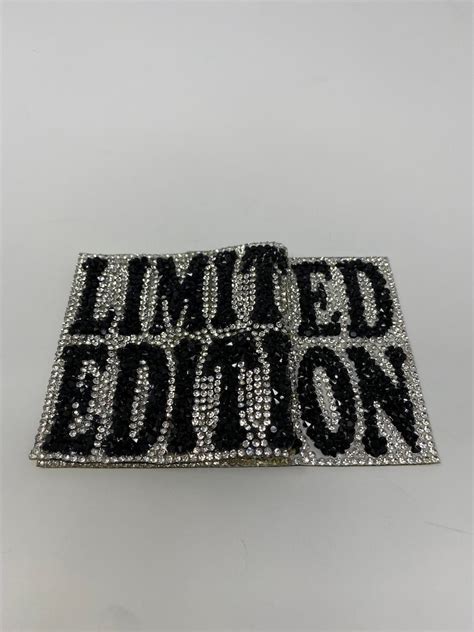 New Blinged Out Limited Edition Rhinestone Patch Etsy