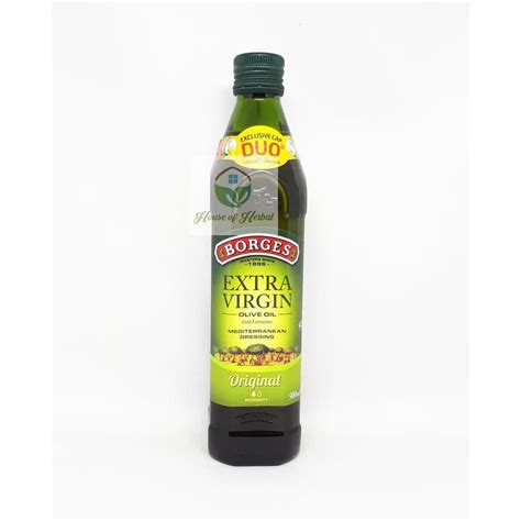Jual Borges Extra Virgin Olive Oil Minyak Zaitun 500 Ml Shopee Indonesia