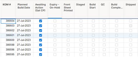 Barcode And Checkboxes Smartsheet Community