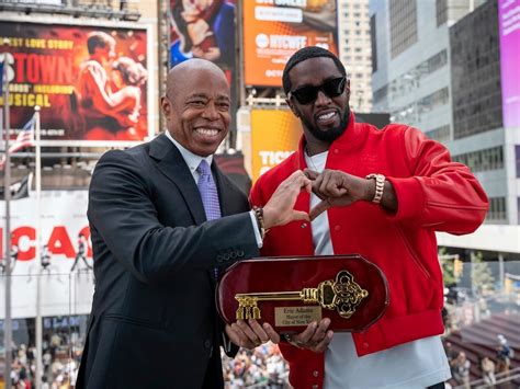 Eric Adams Gave Diddy A Key To Nyc A Year Ago They Were Both Charged