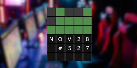 Wordle Answer And Hints 528 November 29 2022