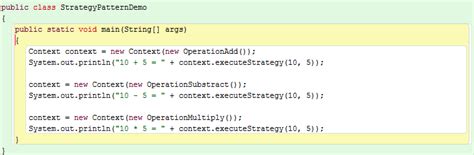 Design Patterns Strategy Pattern My Blog