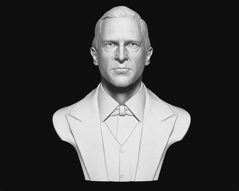 Jeremy Brett As Sherlock Holmes Sculpture 3d Model 3d Printable Cgtrader