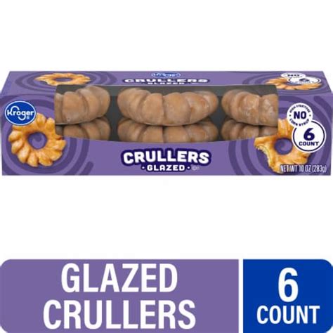 Kroger® Glazed Crullers Donuts 6 Ct 10 Oz Frys Food Stores