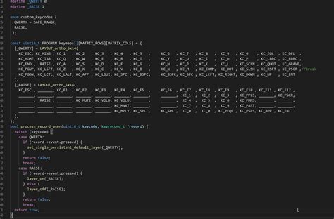 Switch Between Persistent Layers · Issue 7875 · Qmkqmkfirmware · Github