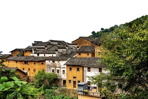Otoño Tulou Paisaje De Montaña Png Otoño Tulou Montaña Png Imagen