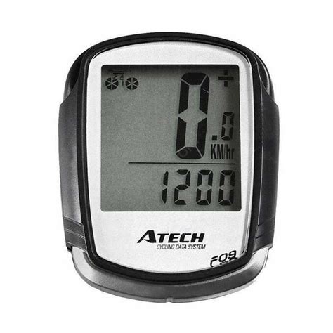 LICZNIK ROWEROWY 9 FUNKCJI ATECH PRZEWODOWY TU09 Sportcross Pl