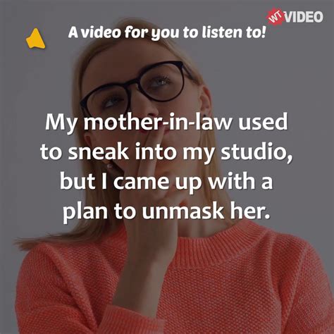 Intrusive Mother In Law Caught Red Handed A Woman Suspects Her