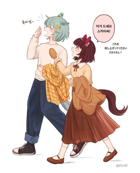 리오 On Twitter Morning🌞 ウマ娘 우마무스메 フラウンス