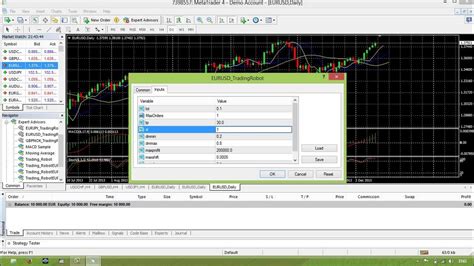 How To Start Metatrader 4 Scripttrading Robotexpert Advisor Youtube