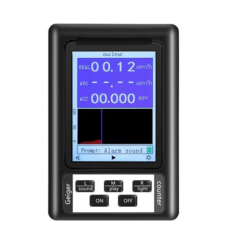 Buy Geiger Counter Digital Nuclear Radiation Detector Professional Dosimeter Radiation