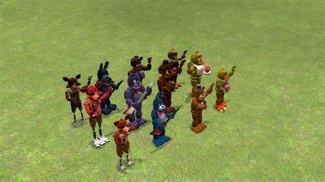 Rating 3 Difference Fnaf Ragdolls In Garrys Mod Youtube