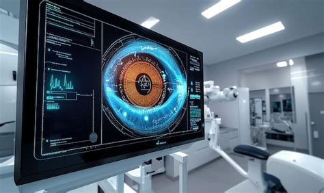 Modern Eye Clinic With Advanced Digital Eye Testing Premium Ai
