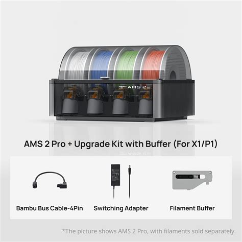 Bambu Lab Ams 2 Pro Automatic Material System Negozio Bambu Lab Eu