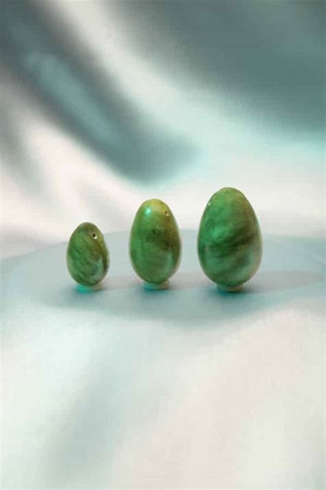 Lustgeburt 3er Set Yoni Eier Jade