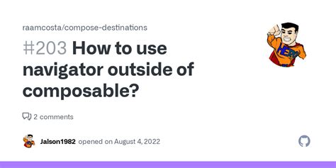 How To Use Navigator Outside Of Composable Issue 203 Raamcosta