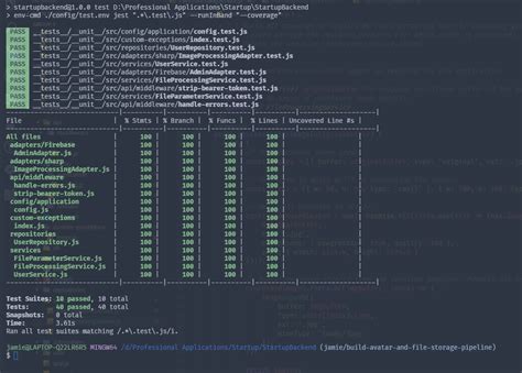 Coverage Report Table Has Alignment Issues On Terminus Terminal · Issue