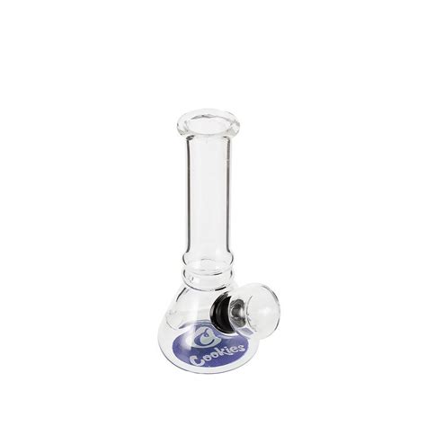 Micro Toke 45 Mini Glass Bubbler Bong Smoking Outlet