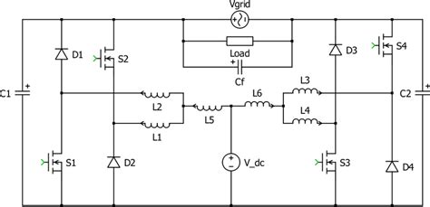 Dual Buck Structured Buck Boost Inverter [64] Download Scientific Diagram