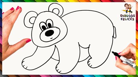 Cómo Dibujar Un Oso Paso A Paso Oso Dibujo