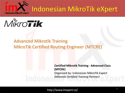 SOLUTION Mikrotik Mtcre Training Studypool