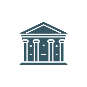 An Icon Of A Building With Columns Vector Lineal Icon Mba Bold Line PNG And Vector With