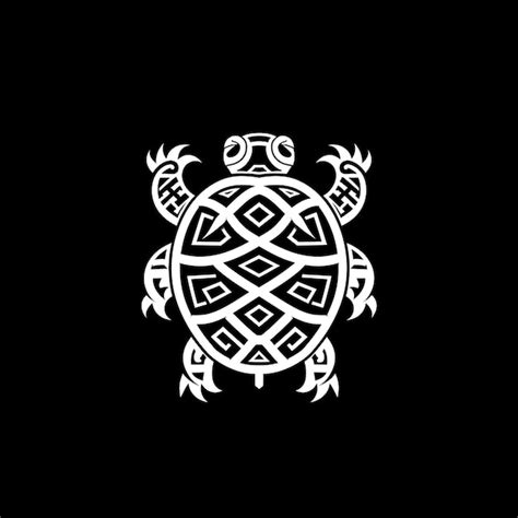 Premium Photo Steadfast Tortoise Clan Logo With Tortoise Shell And Chinese Creative Logo