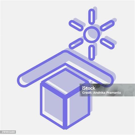 아이콘은 열로부터 보호합니다 패키징 기호 요소 두 가지 톤 스타일의 아이콘 인쇄물 포스터 로고 제품 포장 표지판 탐험 등에 적합합니다 건강관리와 의술에 대한 스톡 벡터 아트