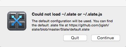 Creating A Slate File For Slate Mac Window Management Resolve Could Not Load Slate Or