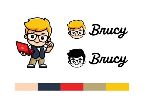 Cool Geek Mascot By Alfrey Davilla Vaneltia On Dribbble