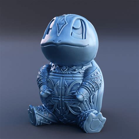 007 squirtle 3d model by maple 3d printing on thangs image 3 of 3