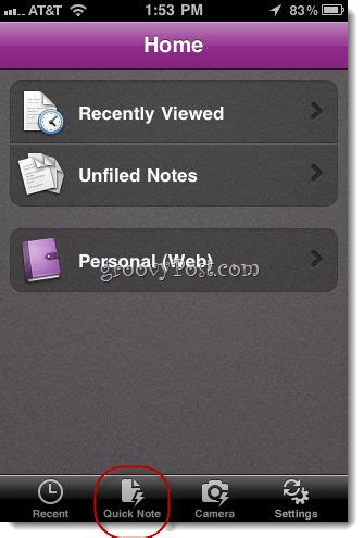 Getting Started With The Microsoft OneNote App For IPhone
