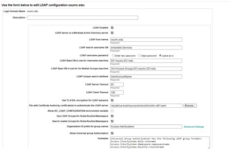 Ldap Authentication Help Intersystems Developer Community Ldapsystem