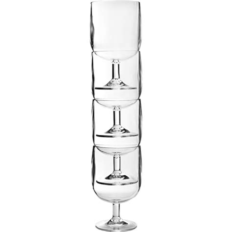 Franmara Product Number 8553set Set Stack Up Plastic Stackable Wine