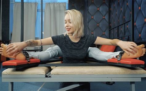 Alla Tickling Lollys Big Sexy Belly And Orange Feet In Jeans Genuine