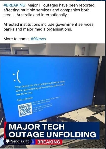 Crowdstrike Issue Causes Major Outage Affecting Businesses Around The World