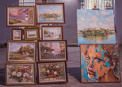 무료 사진 거리 미술 갤러리 그림 아트 워크 예술 일러스트 레이 션 야외에서 예술적 다채로운