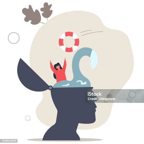 정신 질환 치료 또는 도움 우울증 또는 불안 장애 구조 심리학 또는 스트레스 치유 개념 구조에 대한 스톡 벡터 아트 및 기타